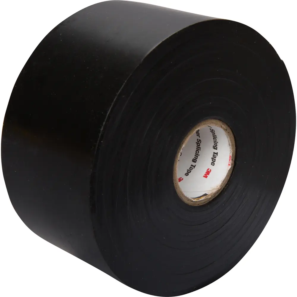 1-1/2" x 30' Scotch® Linerless Rubber Splicing Tape, Black