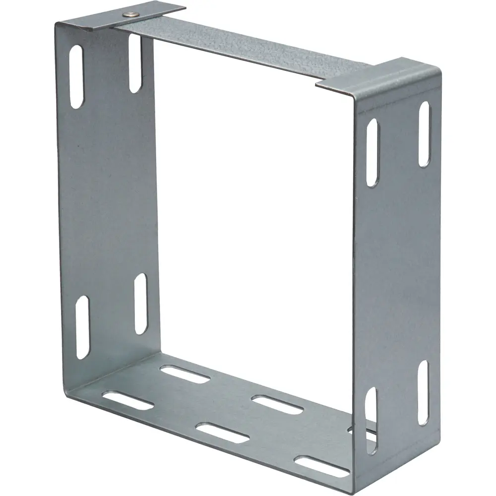 U-Connector, 6" x 6", NEMA 1, Steel, Gray, UC