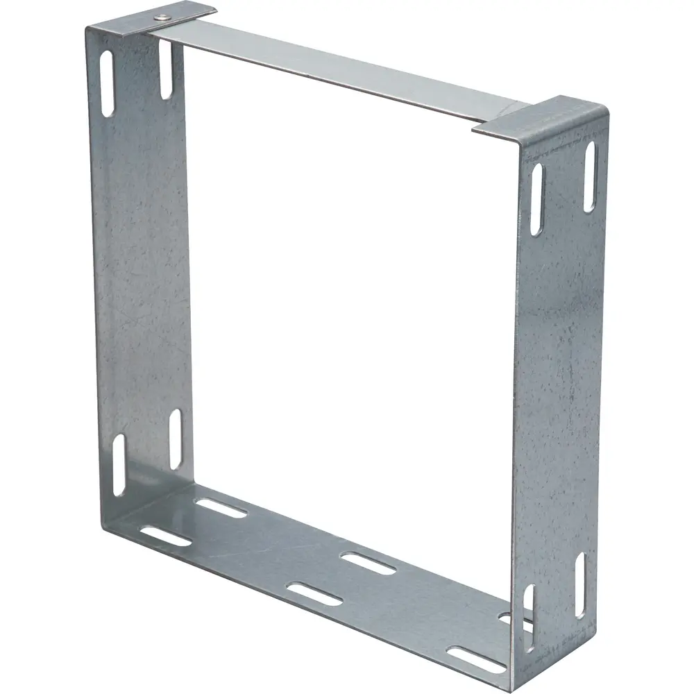 U-Connector, 8" x 8", NEMA 1, Steel, Gray, UC