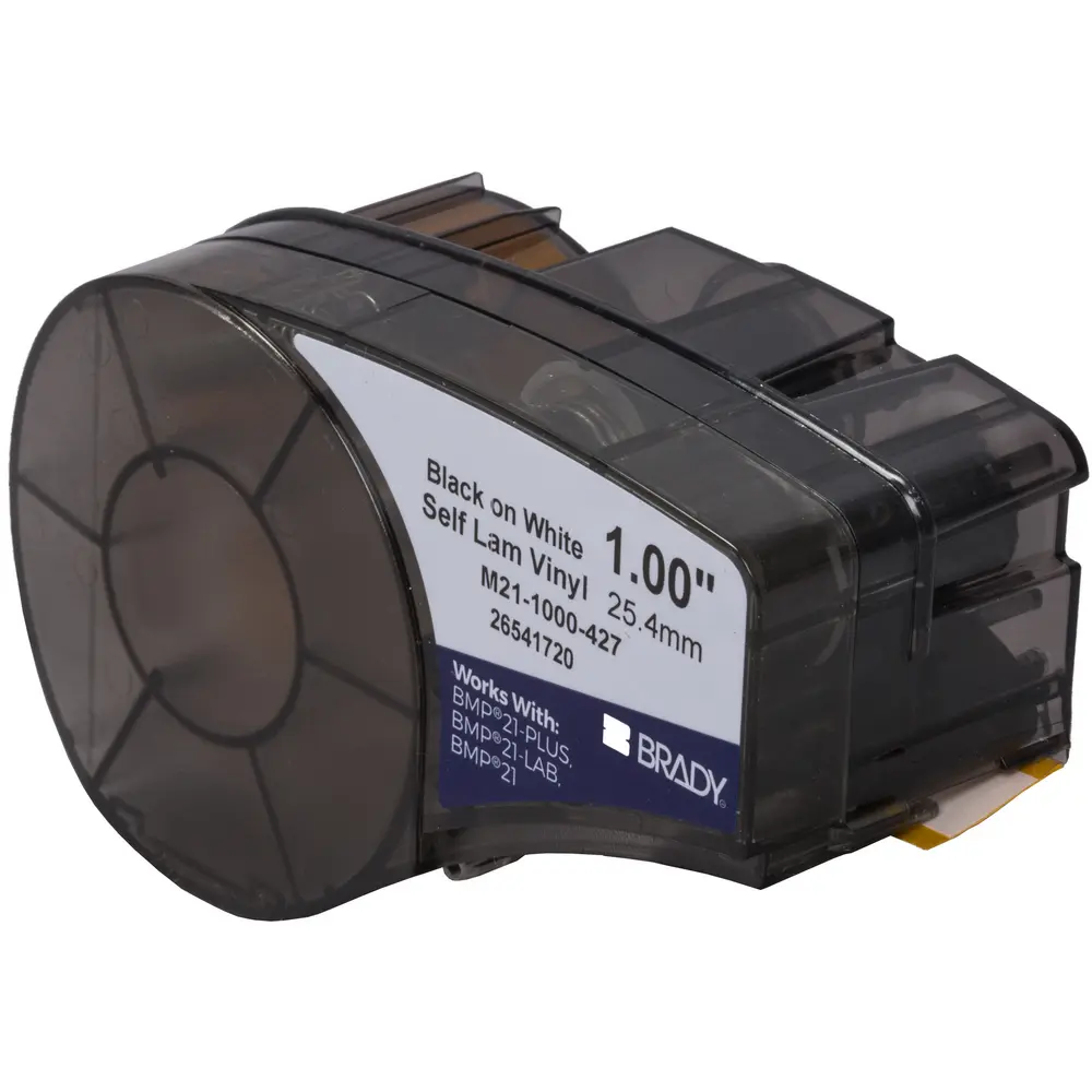 1" x 14' Self-Laminating Vinyl Wrap Around Labels