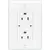 15A 125V AUTOGUARD® Heavy Duty Commercial Self-Test GFCI Receptacle, White