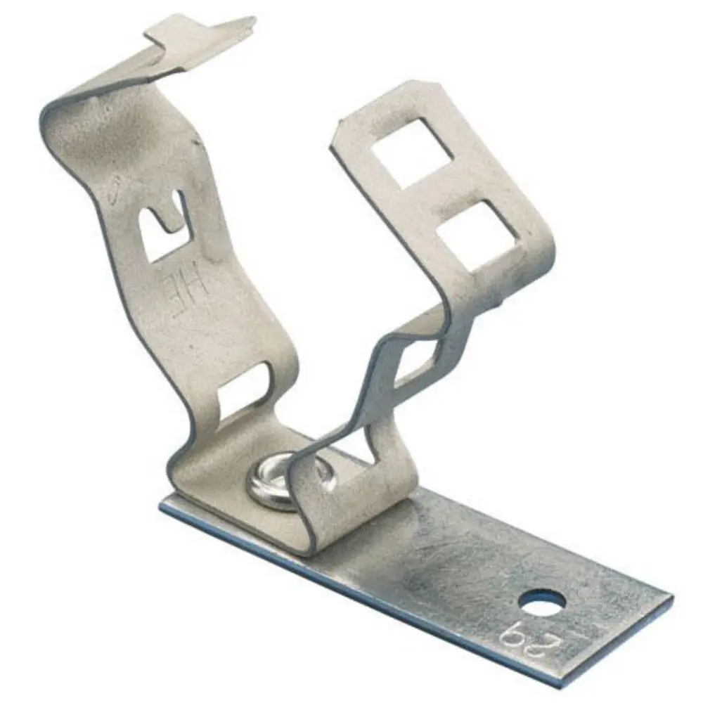 Snap Close Conduit Clamp with Nail Bracket, 1/2"-3/4" EMT, 1/2"-3/4" Rigid