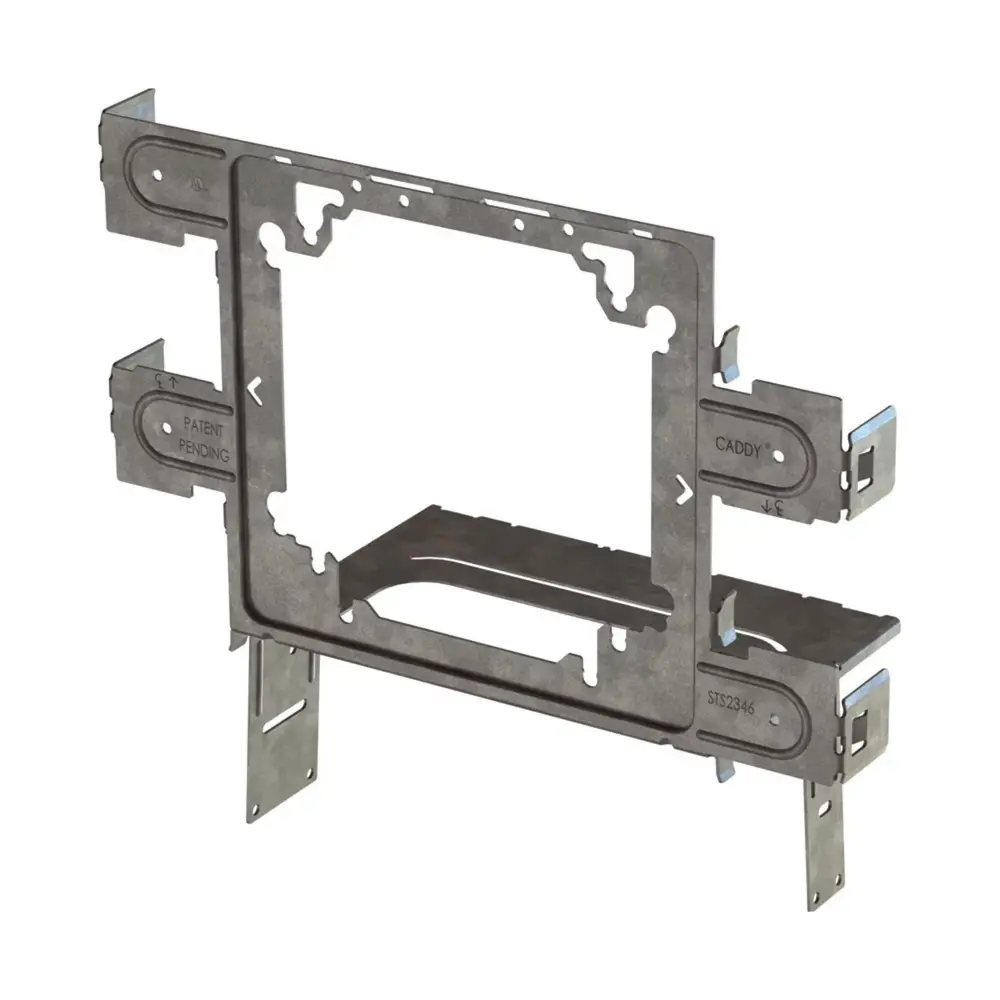 Snap to Stud Electrical Box Bracket, 2-1/2", 3-5/8", 4", 6" Wall Depth