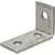 3-Hole 3-Way Corner Angle Bracket, 304 Stainless Steel