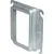 4" Square Single-Gang Device Ring, 5/8" Raised, 4.3 Cu. In.