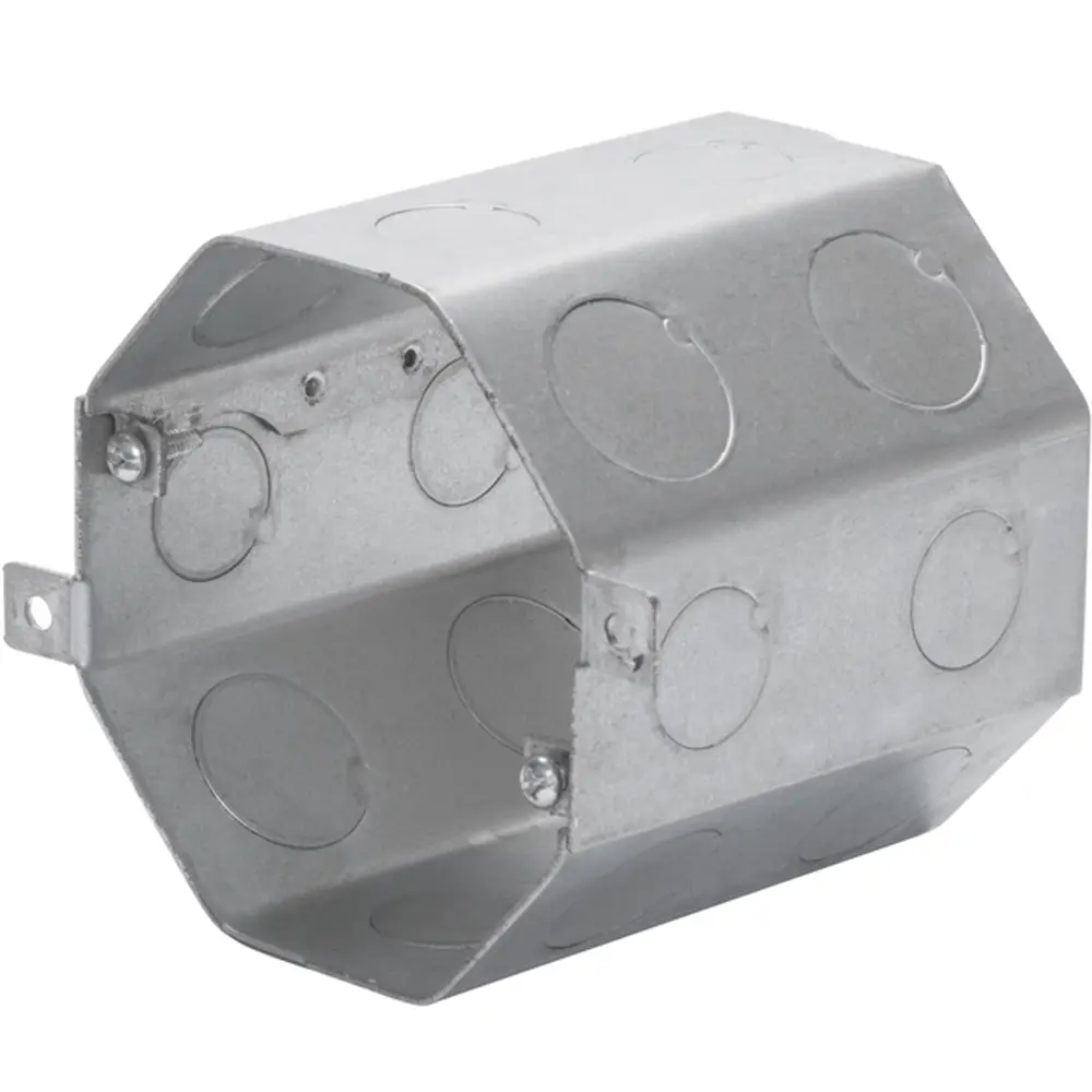 4" Fan Rated Octagon Concrete Ring, 4" Deep