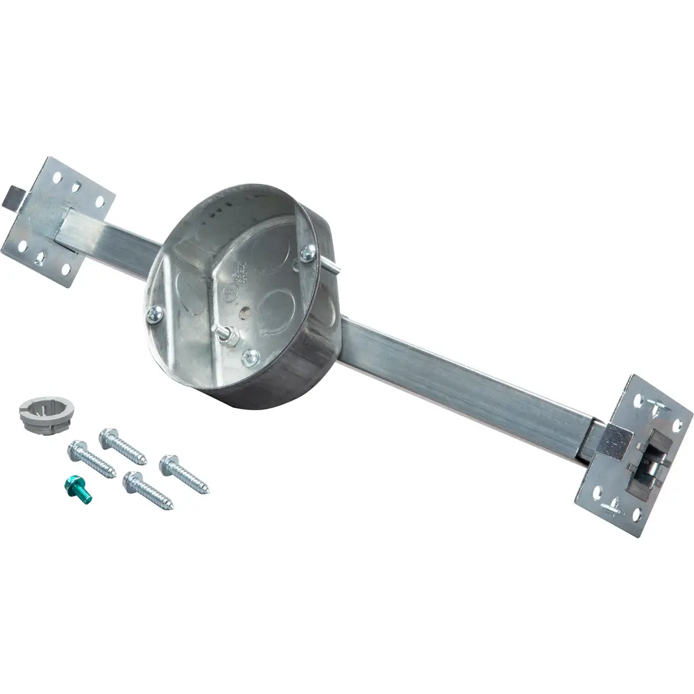 4" Fan Support w/Brace, 1-1/2 Deep