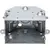 2-Gang Gangable Box w/ NM Cable Clamps, 1/2" KO's, 2-1/4" Deep