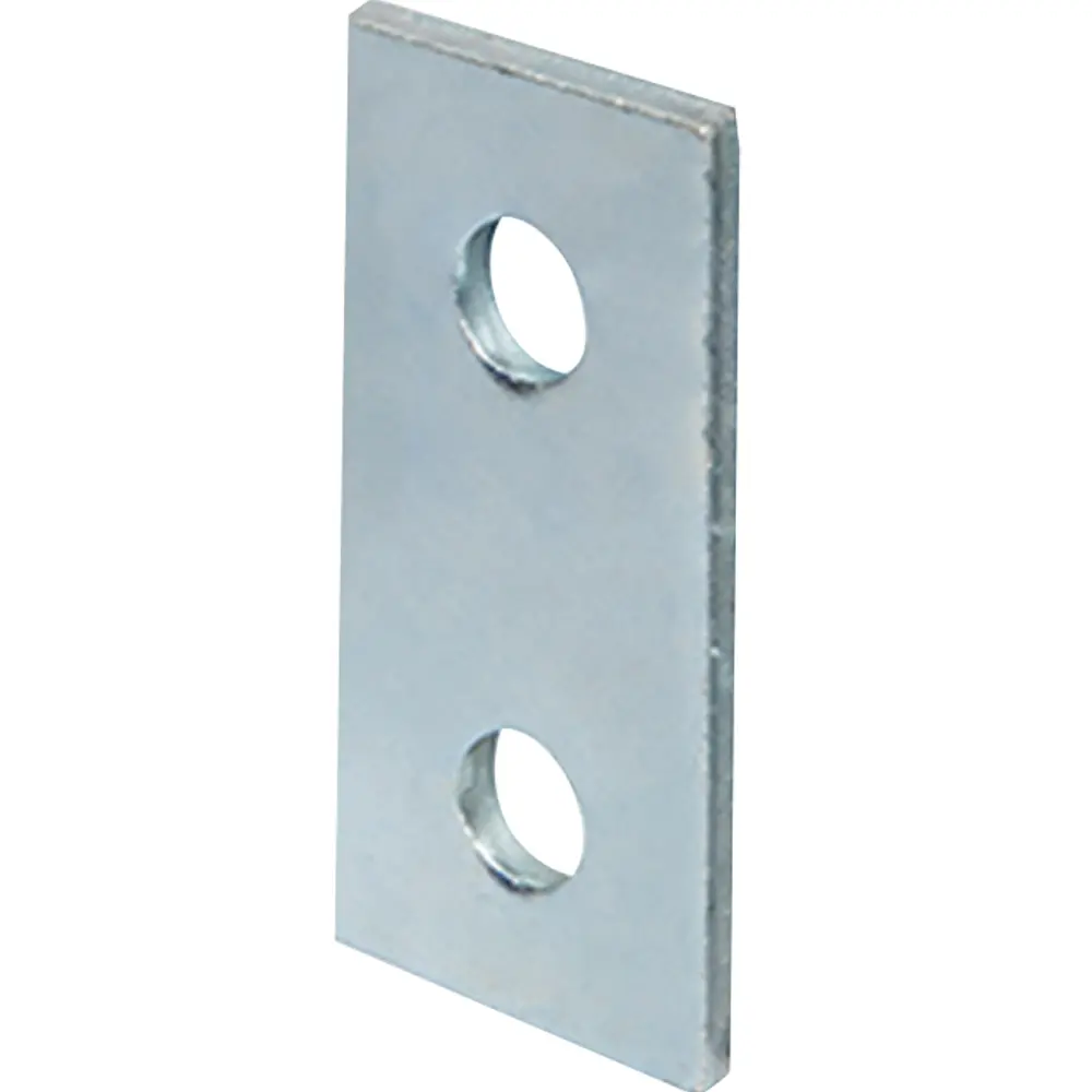 Strut Fitting, 2-Hole, Parallel Splice Plate, Steel