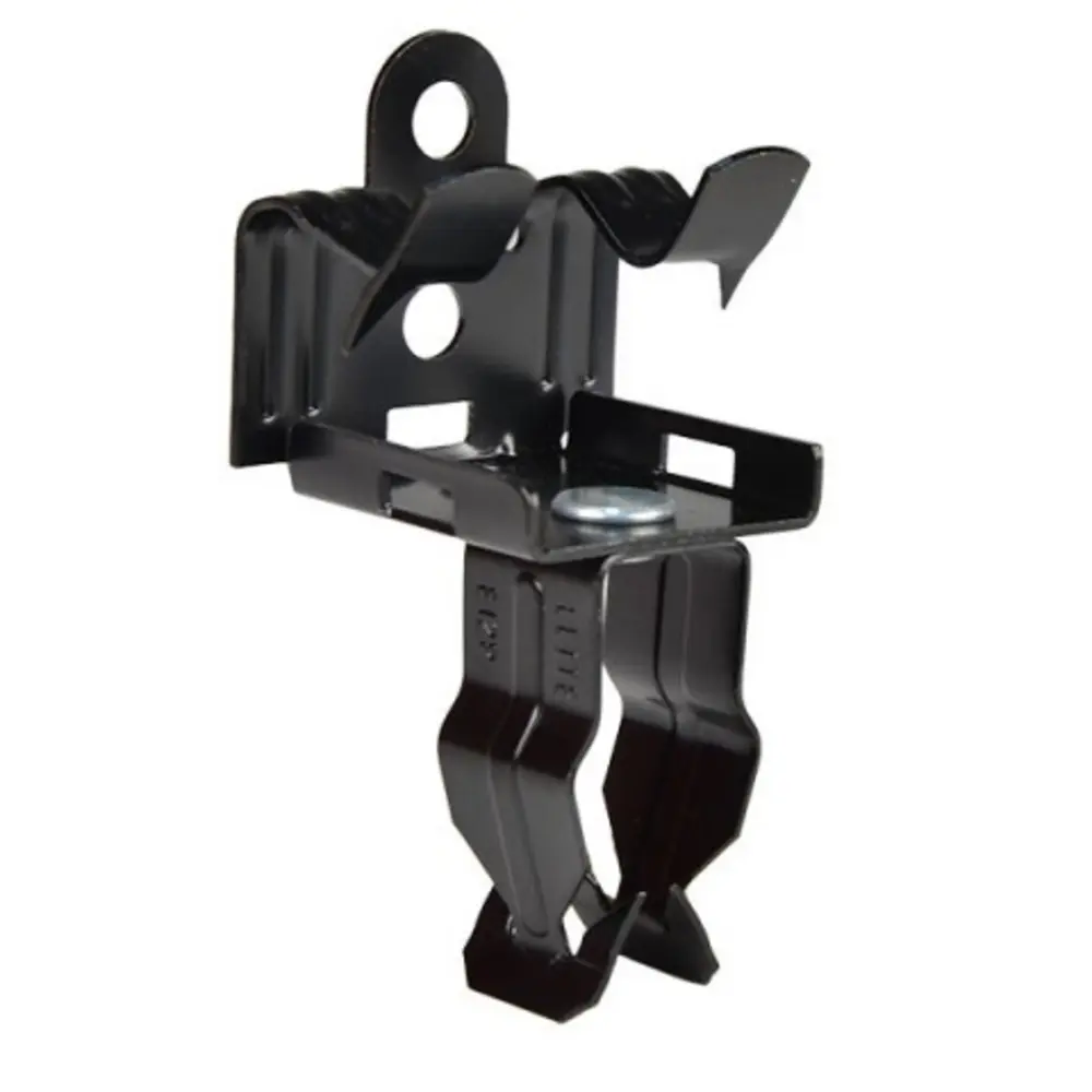 1" EMT Conduit Clip, 9/16" Flange, Hammer-On