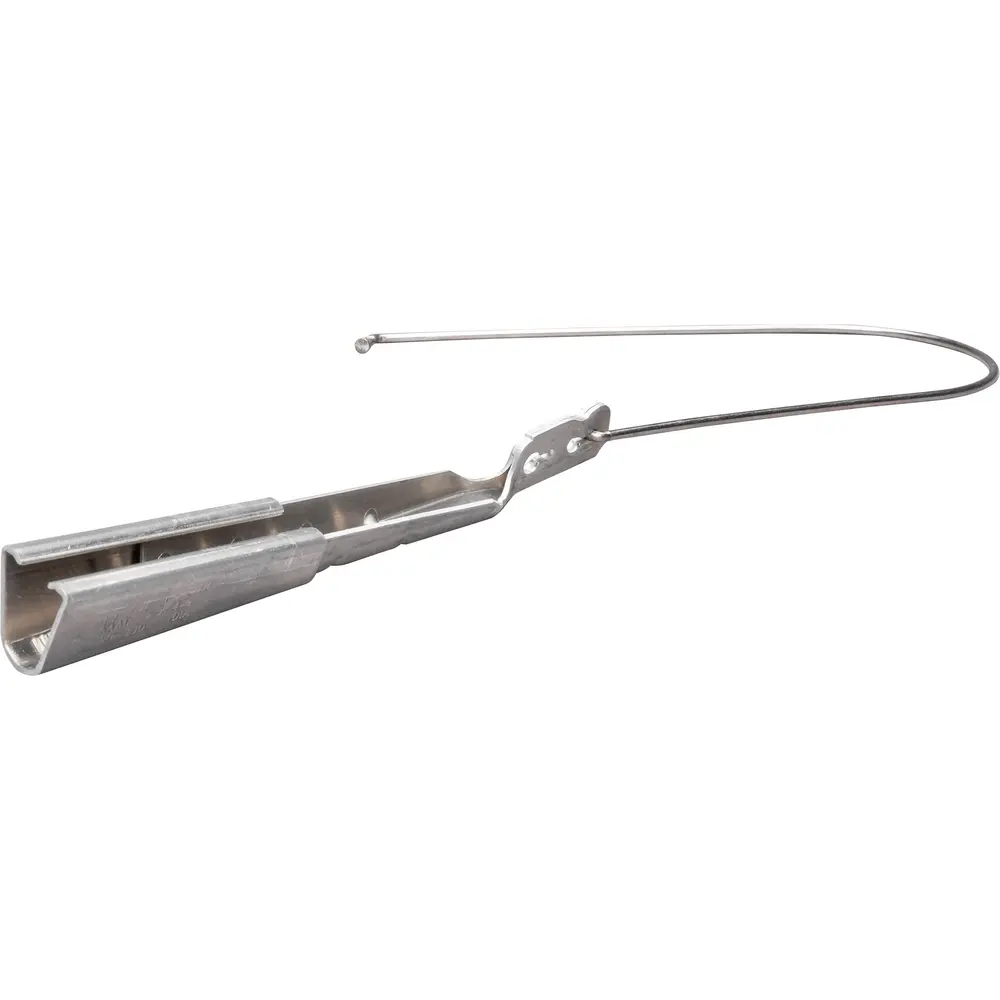 Wedge Clamp, Service Entrance, 6 to 2 AWG, Steel, Gray