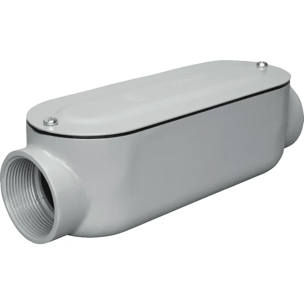 2-1/2 in. C, Conduit Body, Aluminum w/ Cover & Gasket