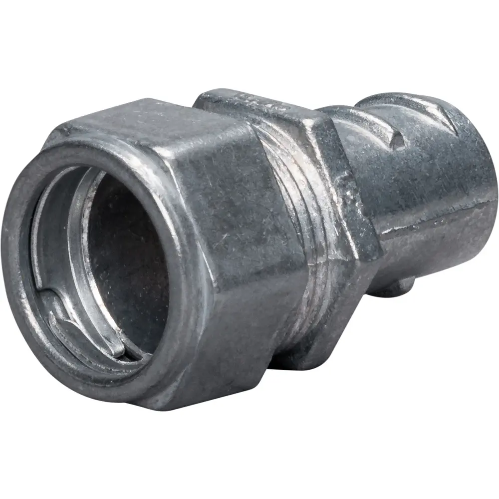 1" EMT to Flex Compression/Screw-In Coupling