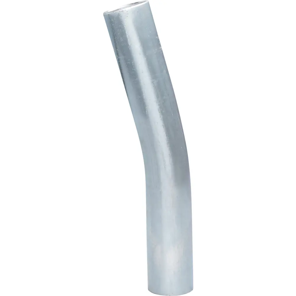 EMT Conduit Elbow, 4 in., 15°, Galvanized, Plain End, Steel