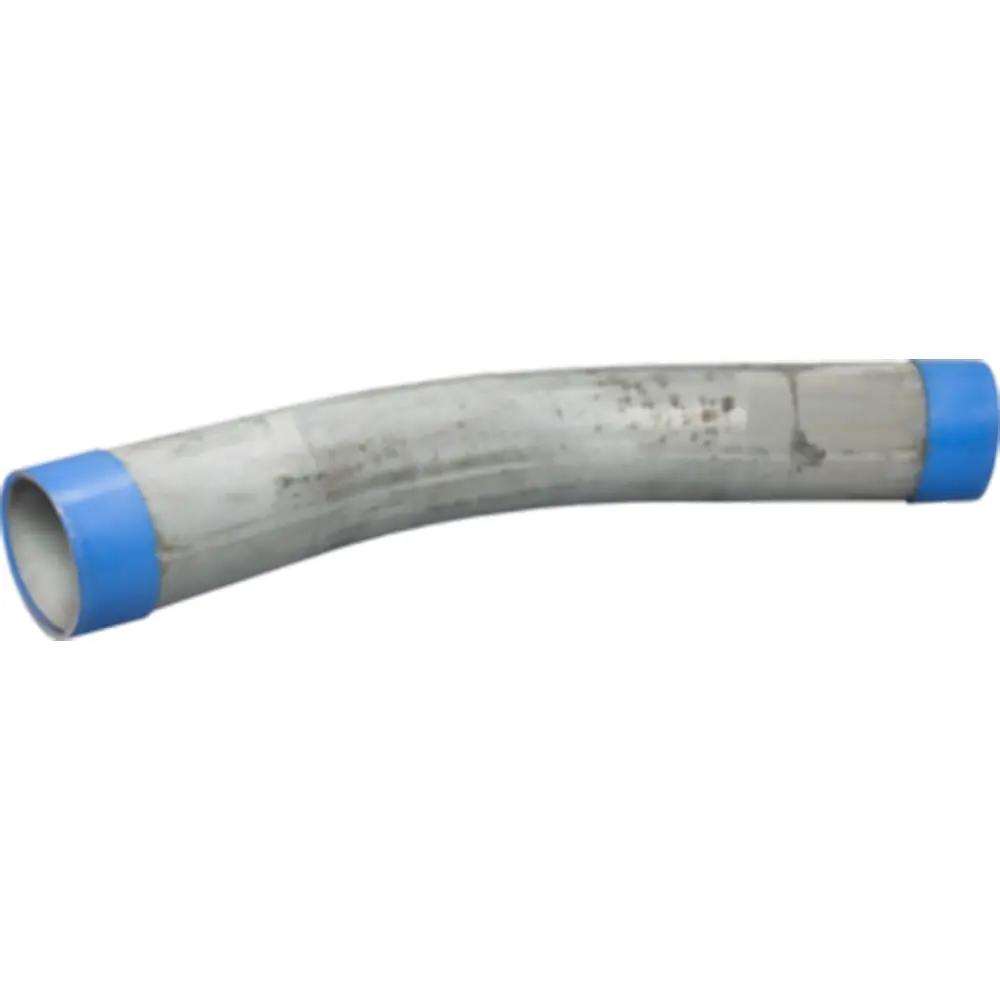 Rigid Conduit Elbow, 3 in., 45°, Galvanized, Threaded, Steel