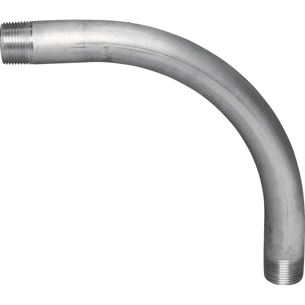 Rigid Conduit Elbow, 1 in., 90°, Threaded, Aluminum