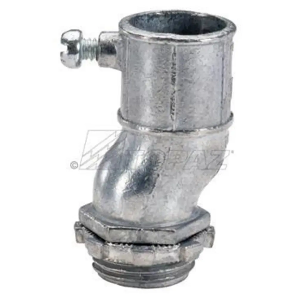 3/4" EMT to Box Offset Connector, Set Screw