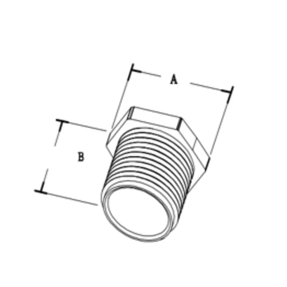 Conduit Nipple, Chase, 3/4 In., Die-Cast Zinc, Gray, Insulated