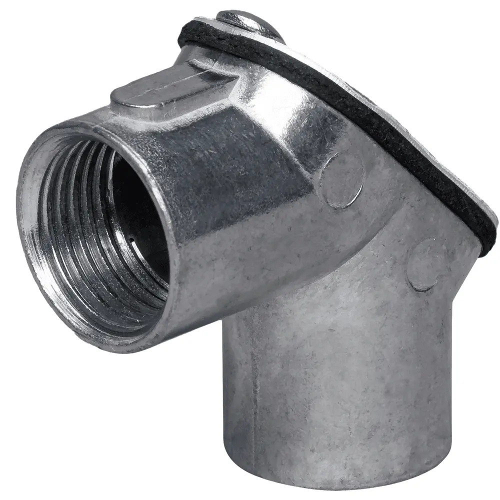 3/4 in. 90° Rigid Pulling Elbow, Zinc Die-Cast