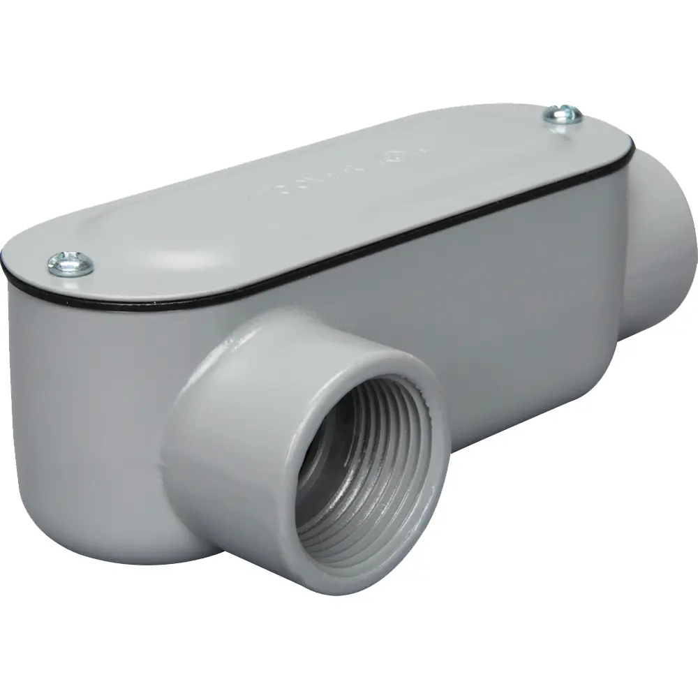 1 in. LR, Conduit Body w/ Cover & Gasket, Aluminum