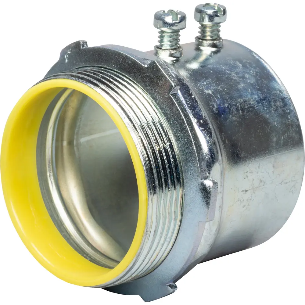 2" Steel Set Screw Connector w/ Insulated Throat