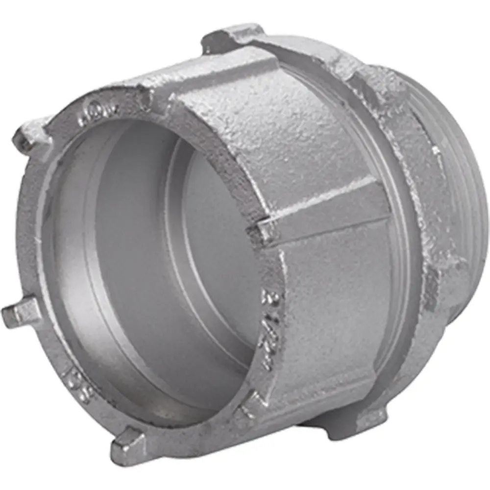 2-1/2" Rigid Compression Coupling, Malleable Iron