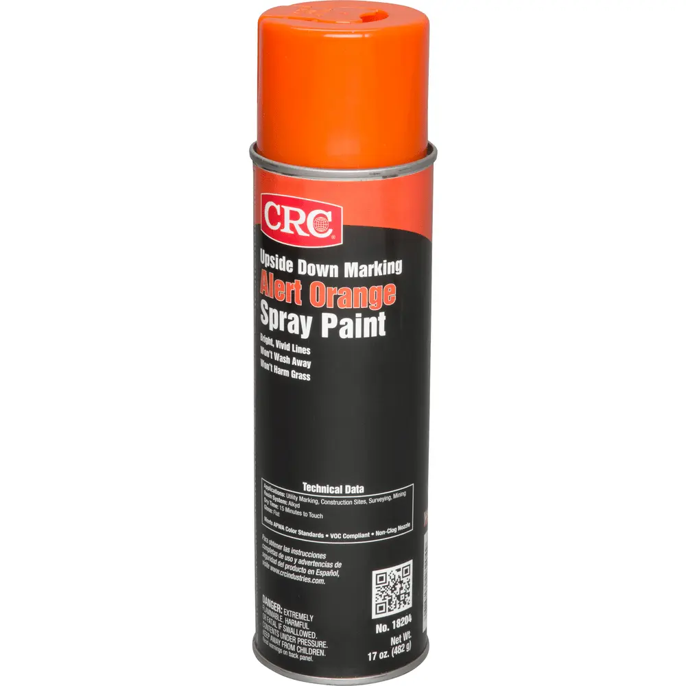 Upside Down Marking Paints-Alert Orange, 17 Wt Oz