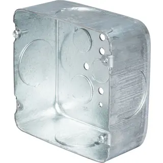 4-11/16" Square Electrical Boxes | 4x4 Box | City Electric Supply