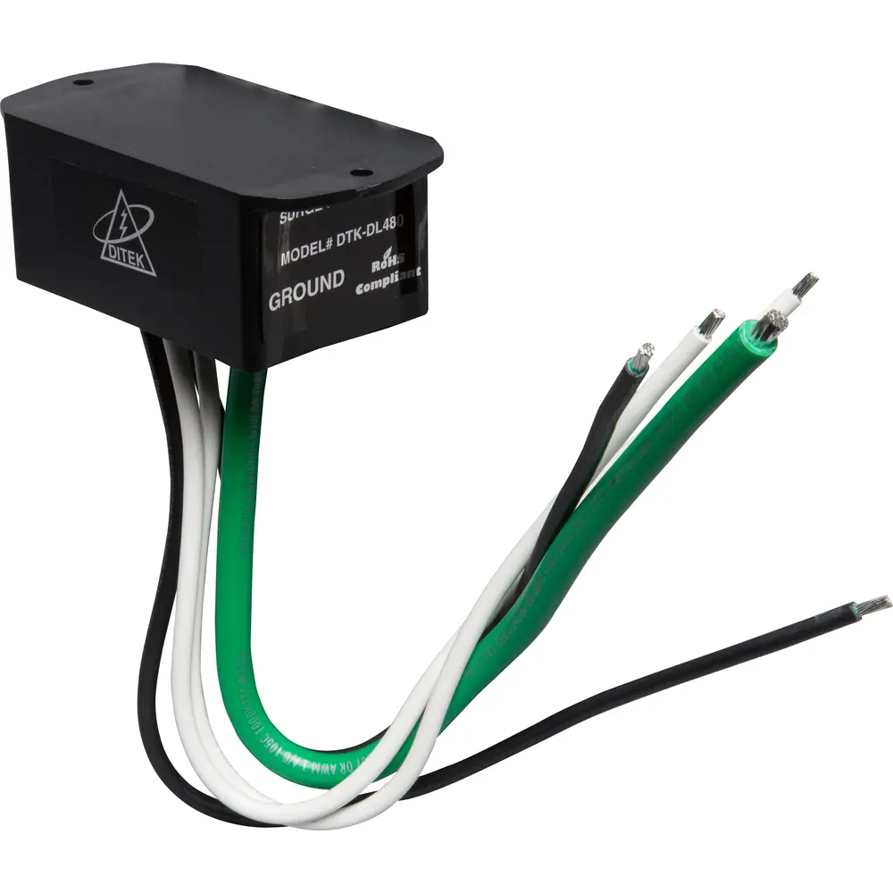 Single-Phase Light Pole Surge Arrestor, 50000A, 480 VAC