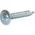 #8 x 1-1/4 in. Phillips Wafer Head K-Lath Metal Piercing Screw