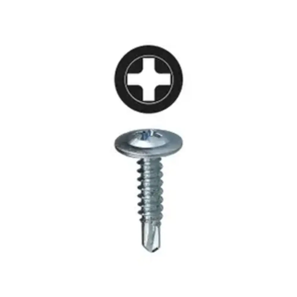 #8 x 1 in. Phillips Wafer Head Self Drilling Screw