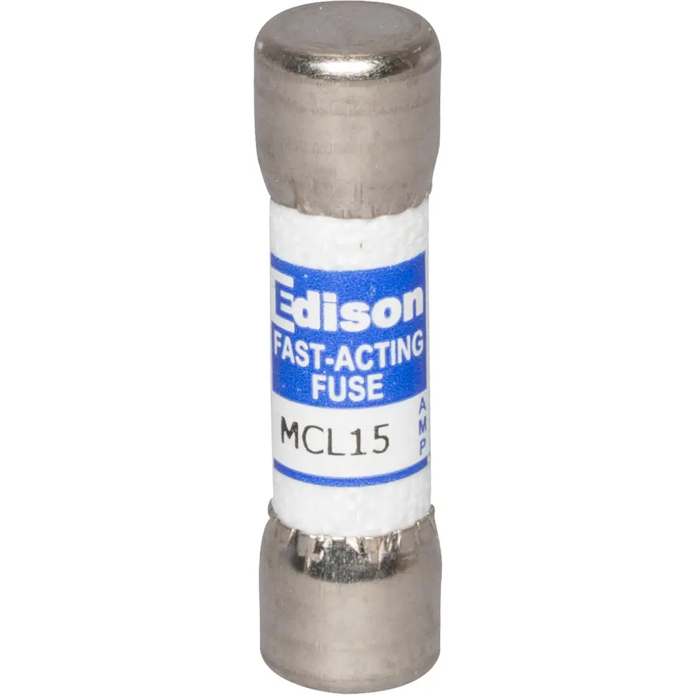 15 A Supplemental Fast-Acting Fuse, 600 VAC