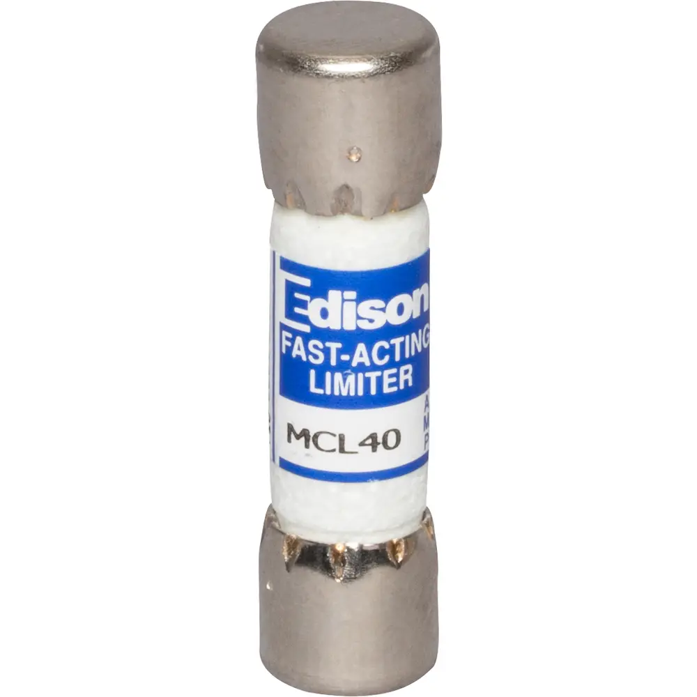 40 A Supplemental Fast-Acting Fuse, 600 VAC