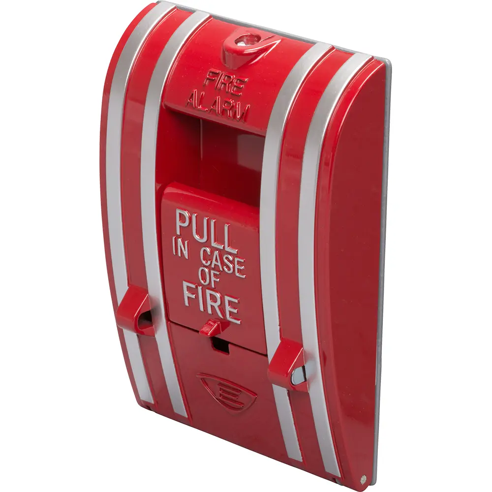 Fire Alarm Station, Single-Pole, Open Circuit, Wire Leads