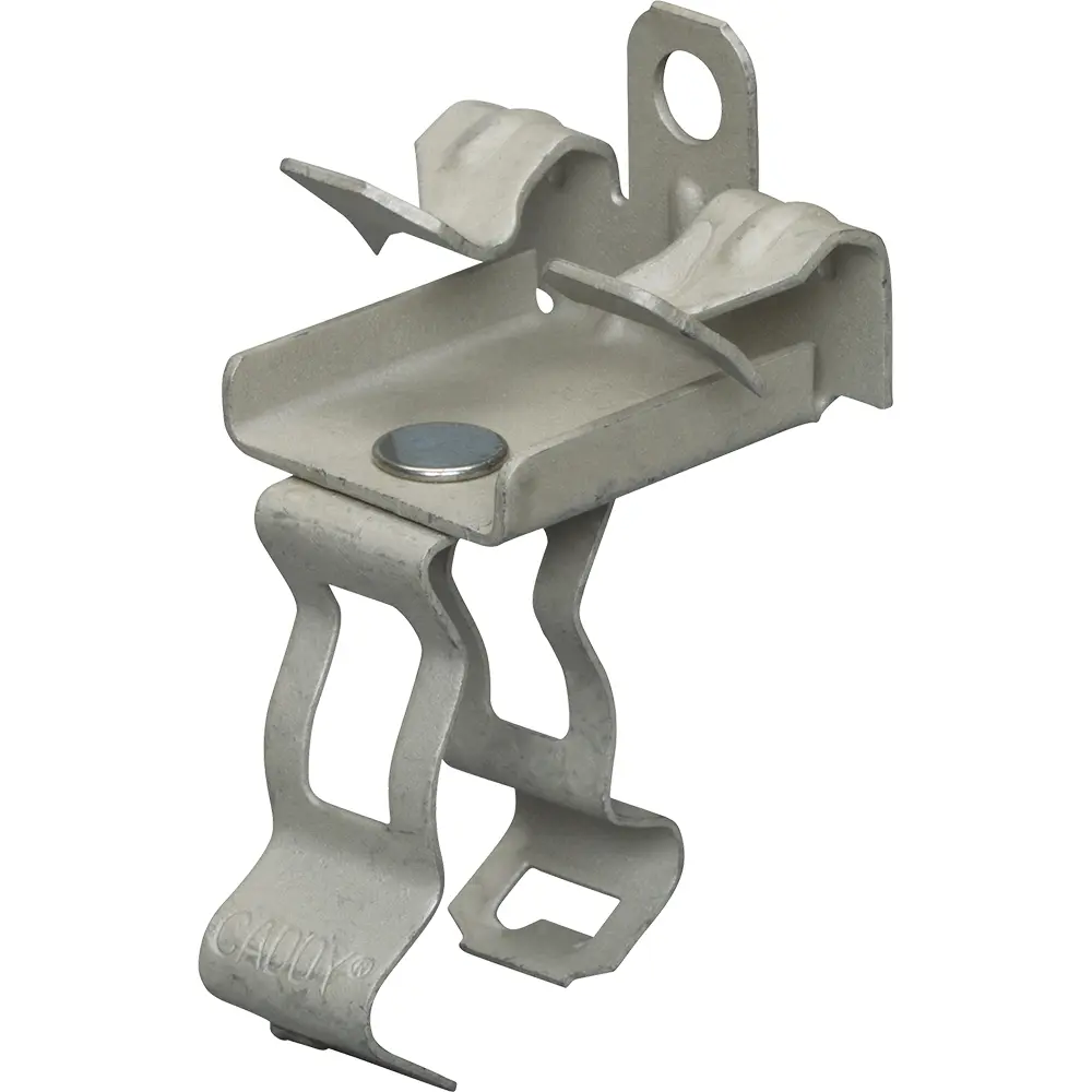 EM-M Conduit/Pipe to Flange Clip, 14-2 to 12-3 MC/AC, 1/8" to 1/4" Flange