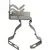 CADDY 812M24 Conduit Hanger - EM-M Flange Clip, Spring Steel