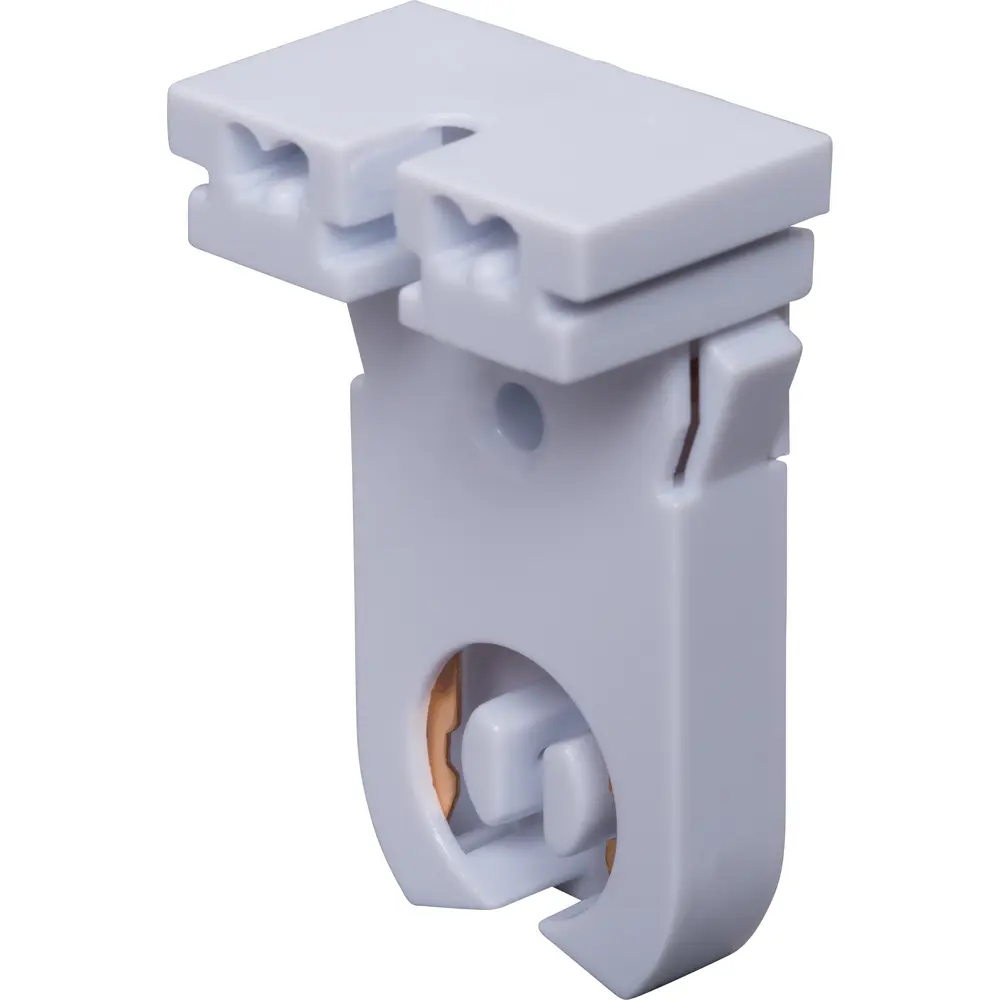 600 VAC T8-T12 Tall Profile Fluorescent Lamp Holder w/ Flexible Snap-in ...