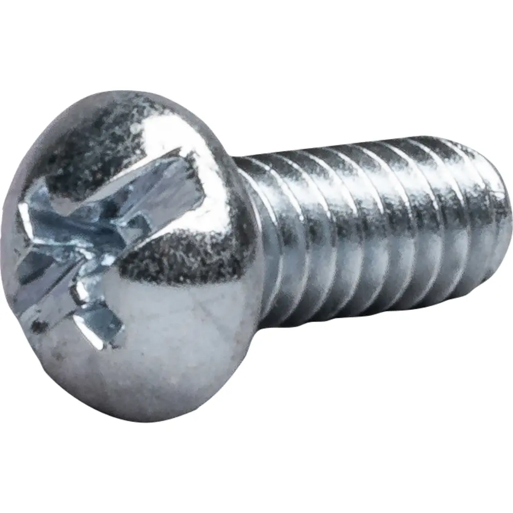 #10-24 x 1/2" Round Combo Machine Screw, Jar of 100