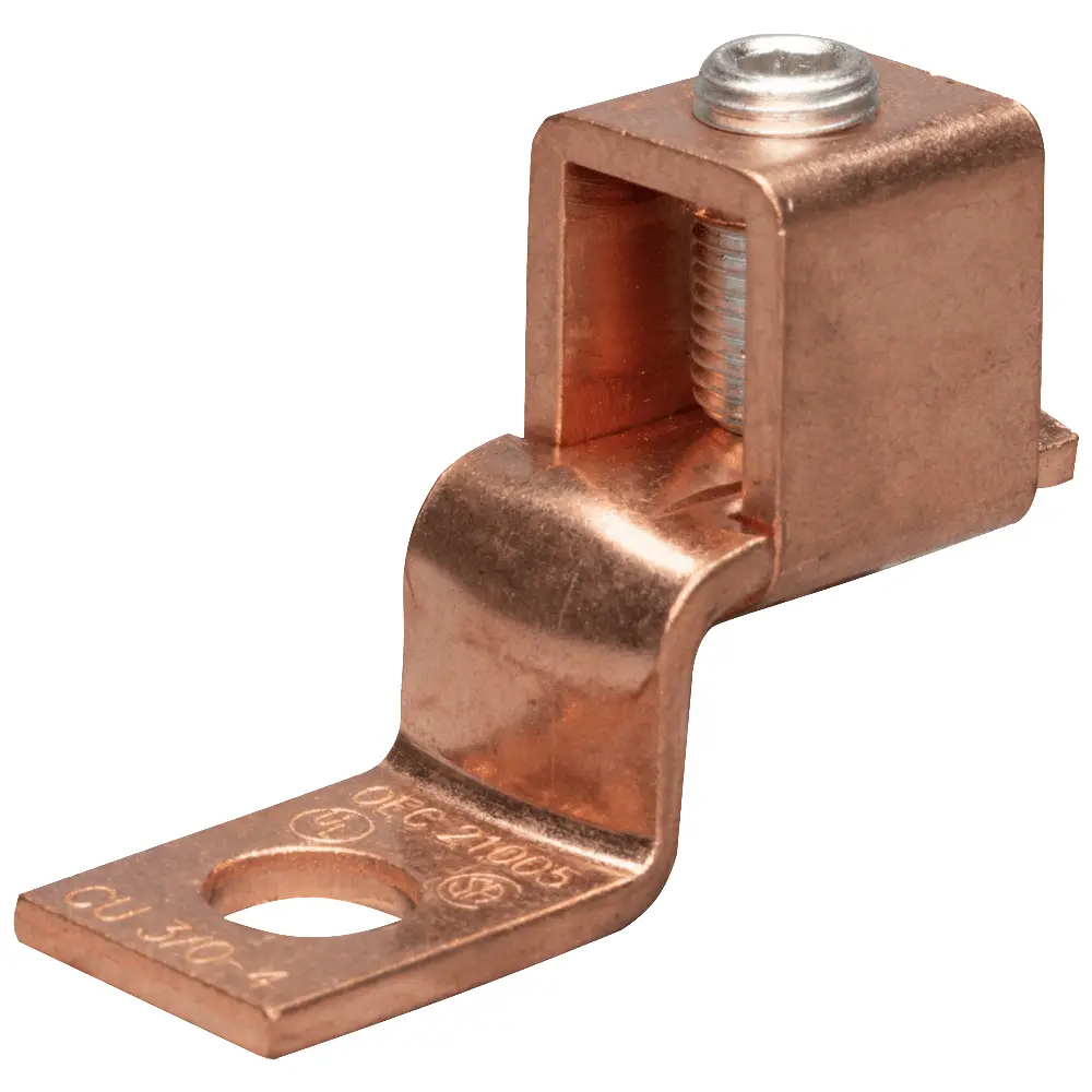 3/0 - 4 AWG Copper Solderless Lug