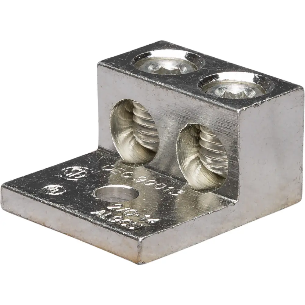 14 AWG - 2/0 Aluminum Dual Rated Double Barrel Lug
