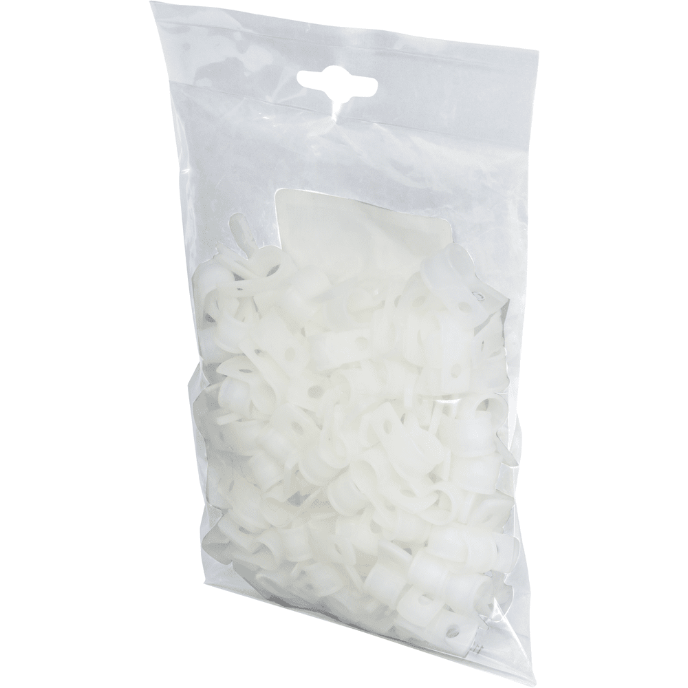 F4P F4P NC-38W 3/8" Nylon Cable Clamp White - City Electric Supply