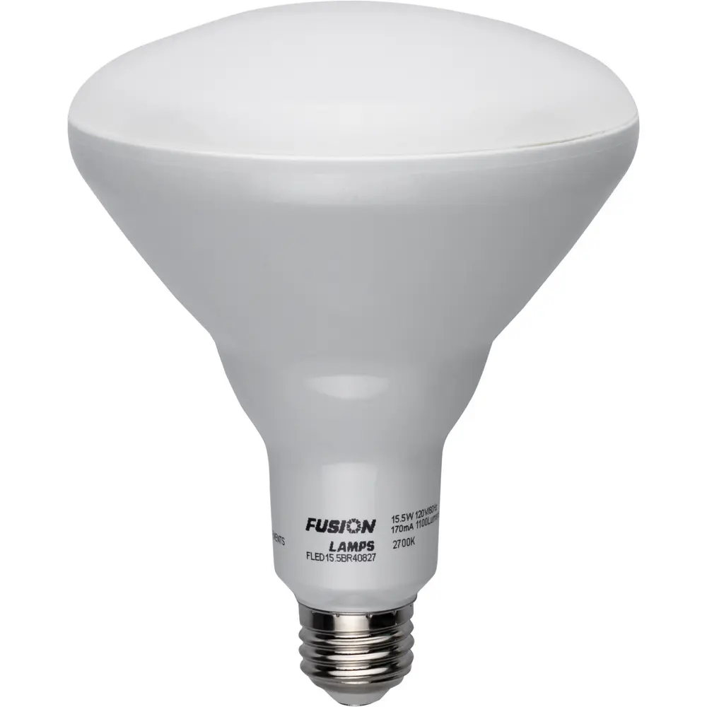 15.5 W 120 VAC BR40 LED Dimmable Lamp, 2700K
