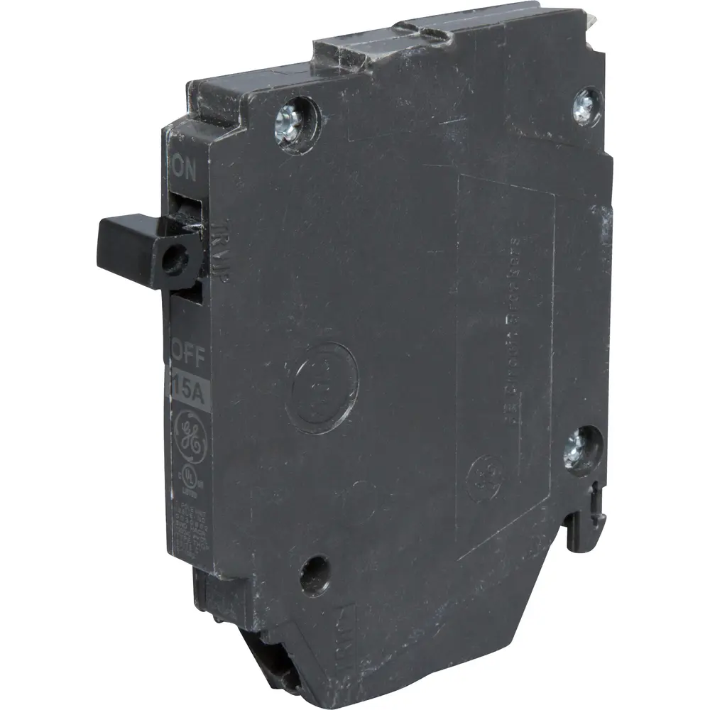 15 A Single-Pole 120/240 VAC THQP Plug-In Circuit Breaker
