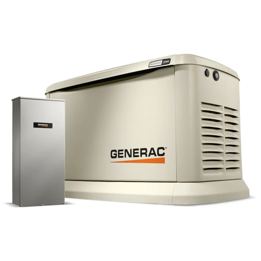 Standby Generator, 22kW, 120/240V, 1-Phase, Guardian Series, w/ MobileLink
