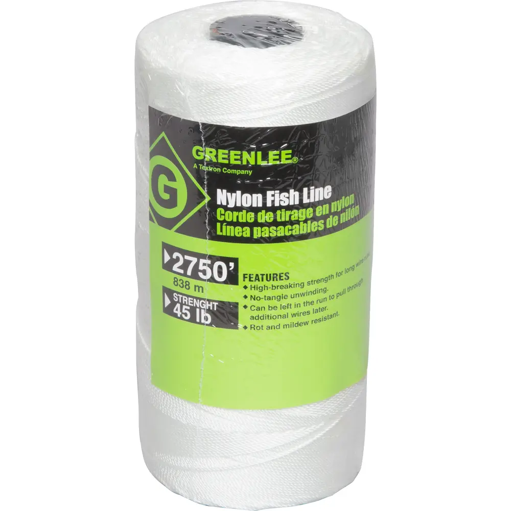 Lightweight Conduit Fishline, Nylon 45