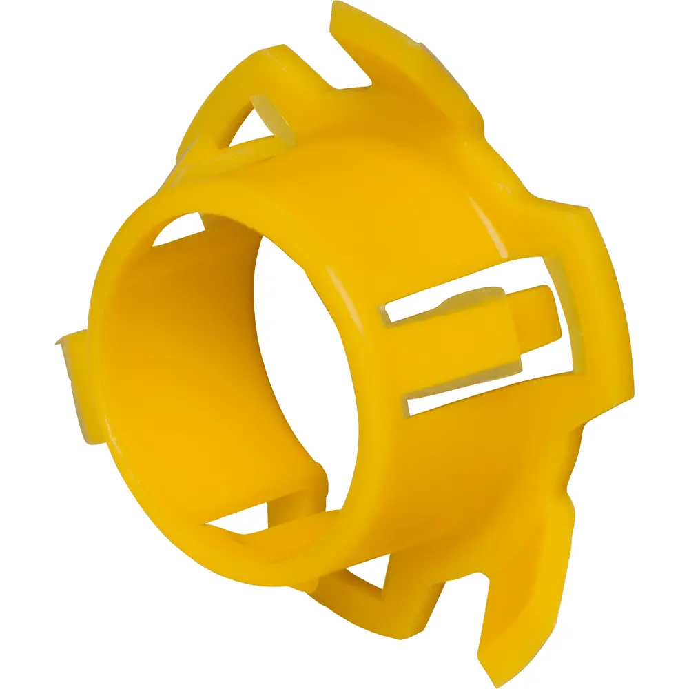 7/8 in. Metal Stud Bushing, Yellow