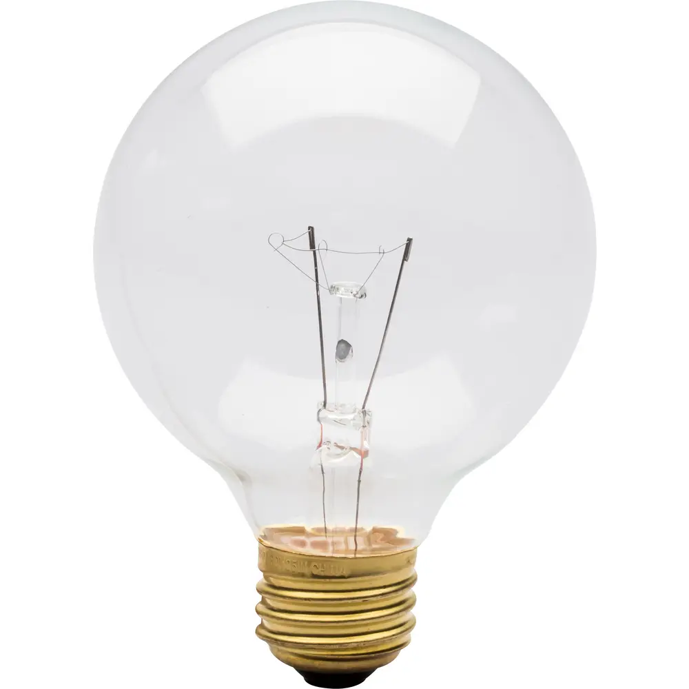 25 W Incandescent Decorative Dimmable Globe Lamp