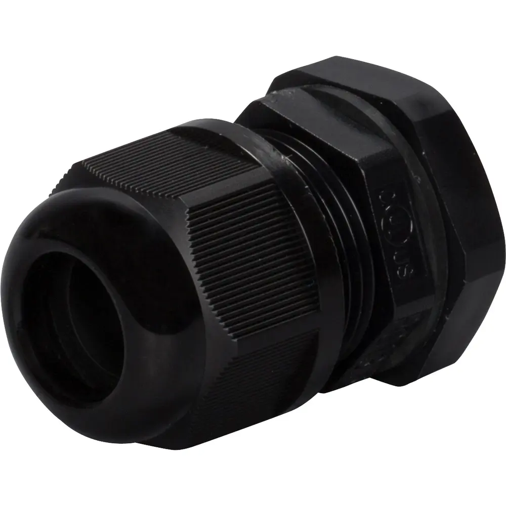 0.81" Nylon Straight Liquid Tight Cable Strain Relief Connector, PG13 ...