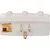 3 Outlet Ground Current Tap Plug-In Receptacle, Off White