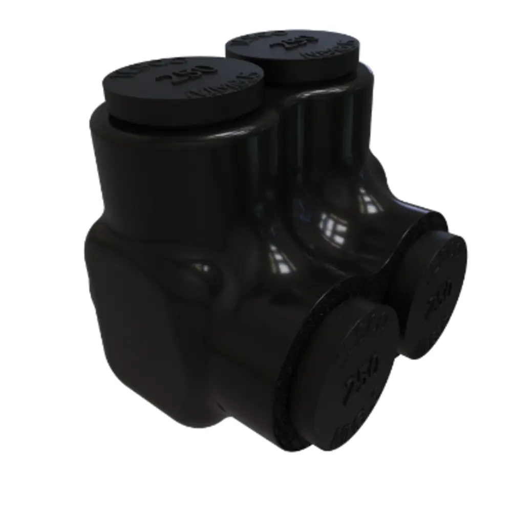 Nimbus Insulated Aluminum Multi-Tap Connector, Conductor Range 6/0 to ...